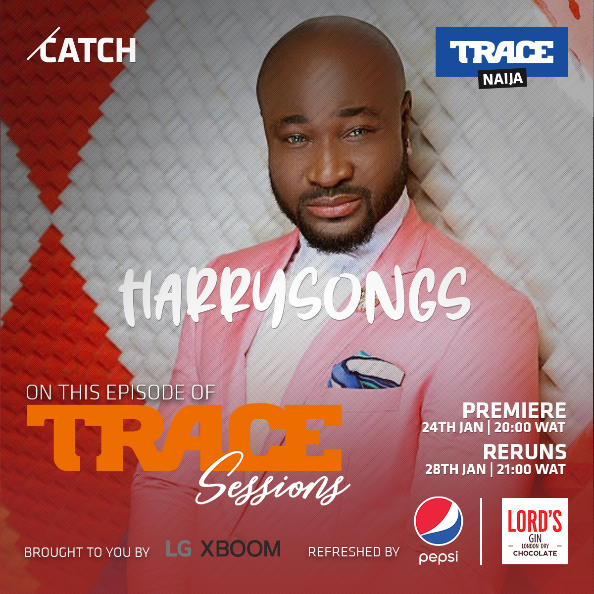 REGGAE BLUES CROONER, HARRYSONG FEATURES IN THE NEW EPISODE OF TRACE SESSIONS – BukiHQ Media